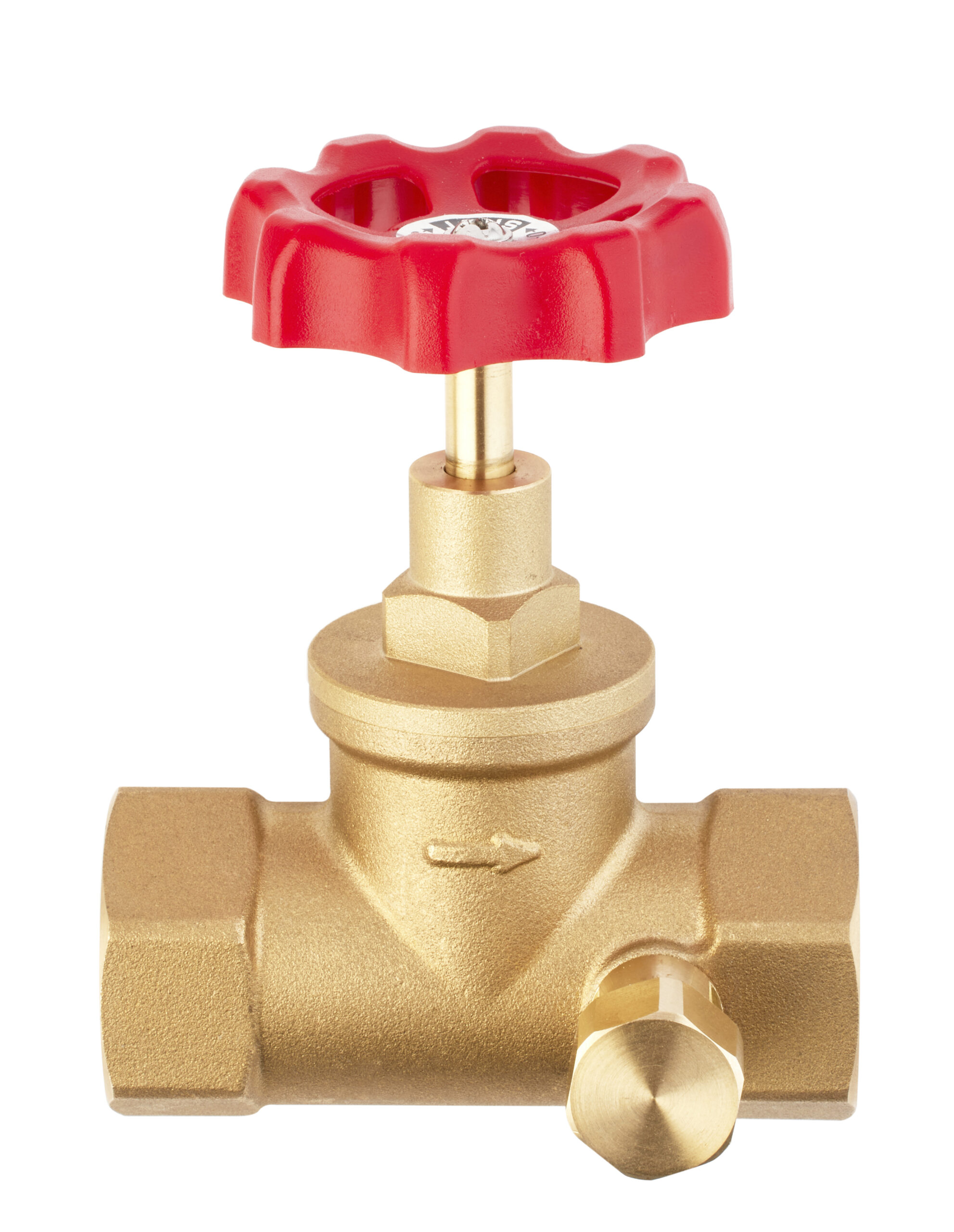 Handwheel valve F/F with exhausting outlet - Colortap